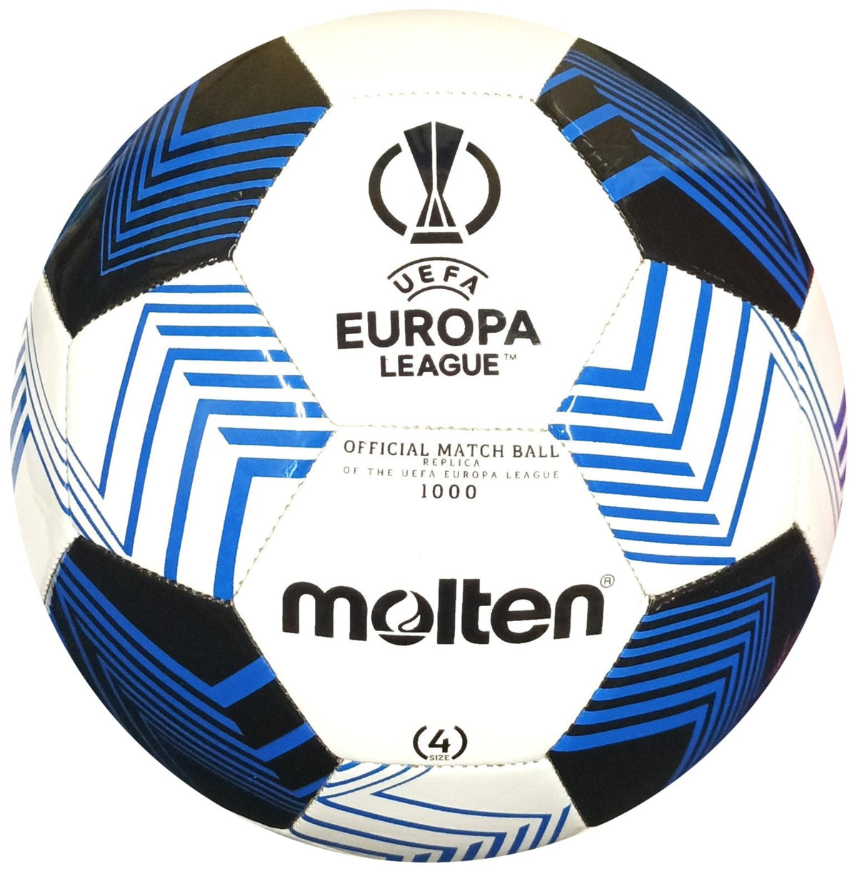 UEFA EUROPA LEAGUE 1000 OFFICIAL REPLICA FOOTBALL - 23/24 - SIZE 4 AND ...
